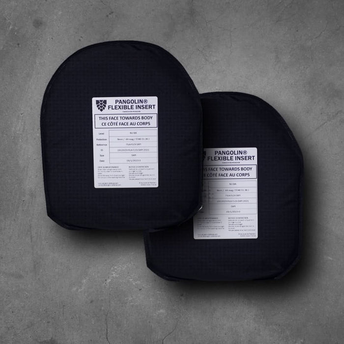 Inserts Balistiques NIJ 3A - SAPI et plaques de côté